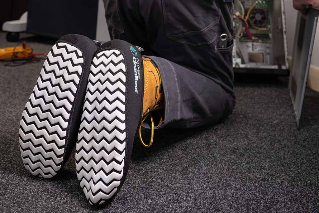 Professional Protection with Neoprene Boot Covers - The CleanBoot